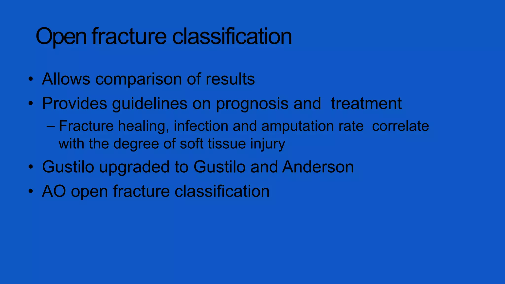 Open fracture management | PPTX