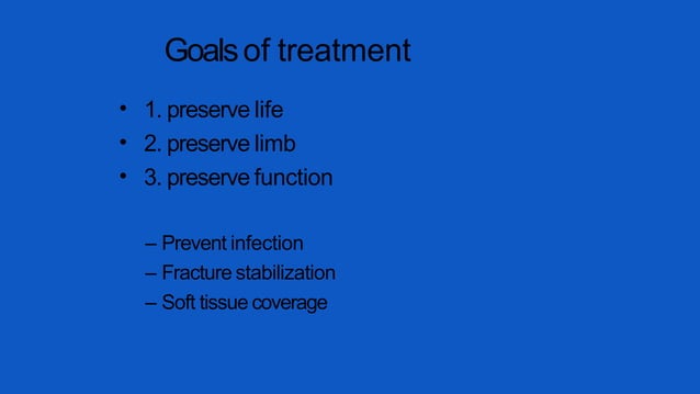 Open fracture management | PPTX