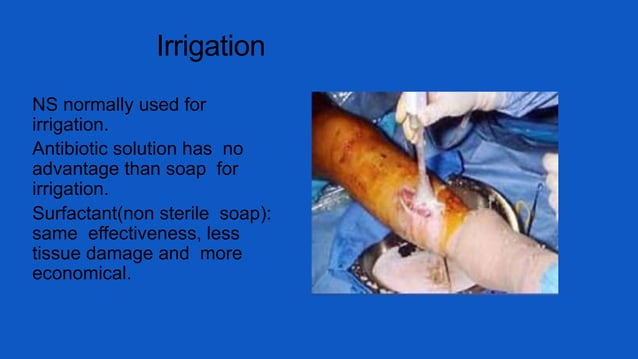 Open fracture management | PPTX