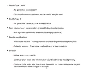 Open fracture | PPTX