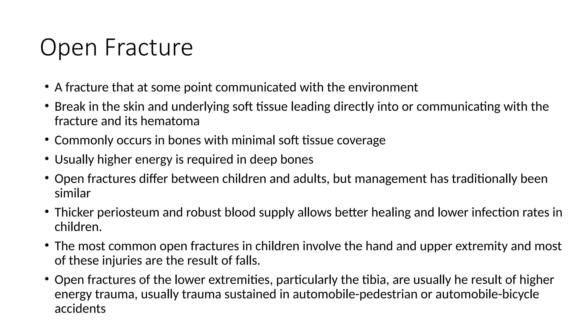 Open fracture types and management .pptx