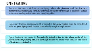 Open Fracture, materi orthopedi .pptx