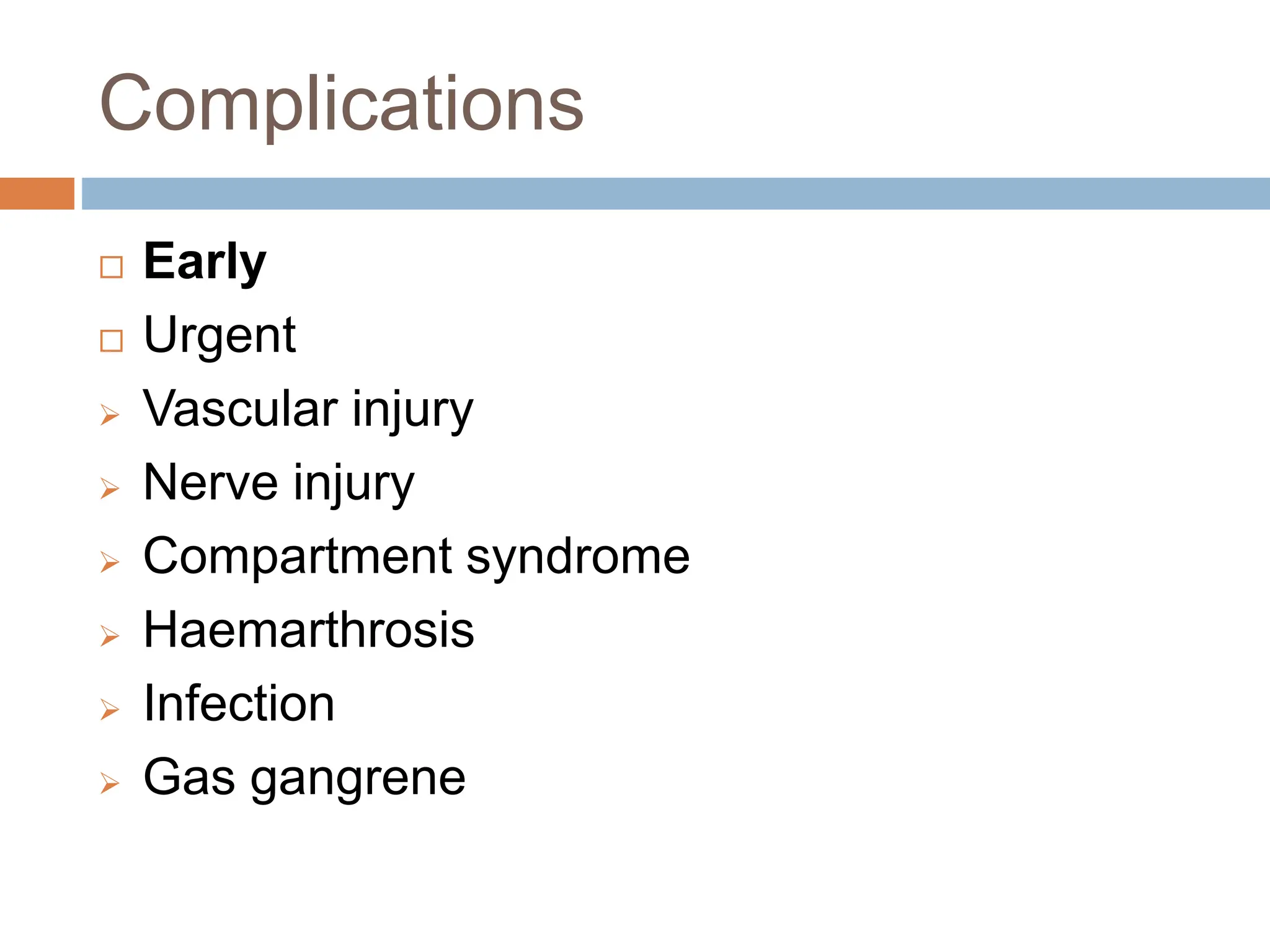 OPEN FRACTURE MANAGEMENT AND ITS COMPLICATIONS | PPT