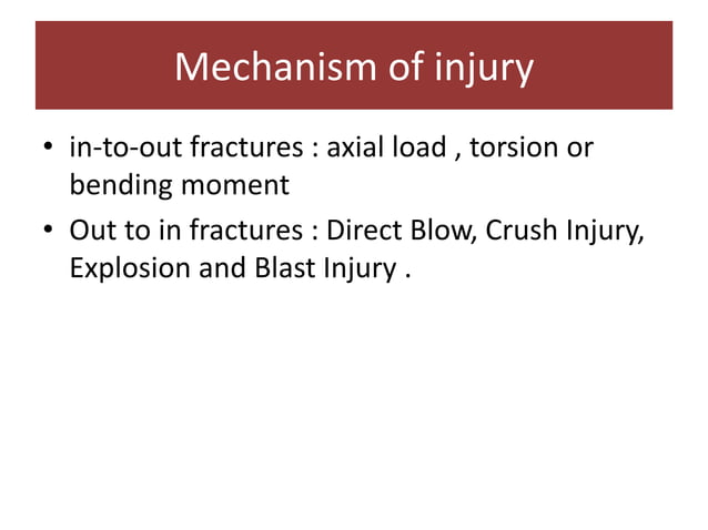 Open fractures | PPTX | First Aid | Injuries