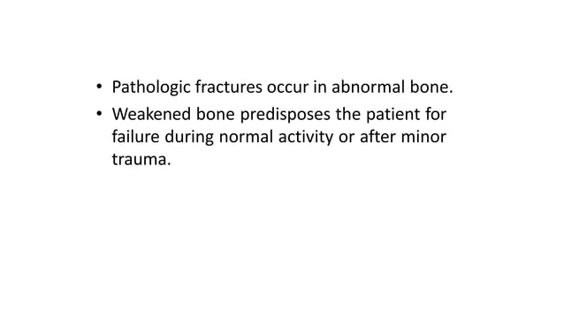 Management of Open Fractures and Pathological Fractures | PPT