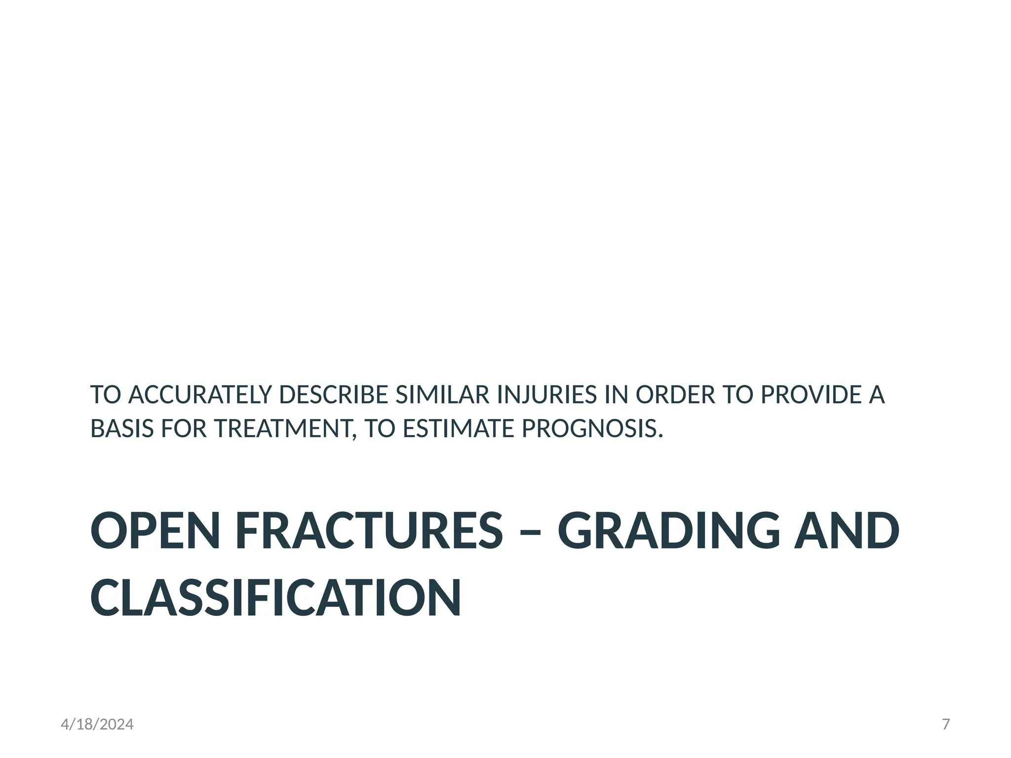 Open Fractures including introduction and conclusion .pptx