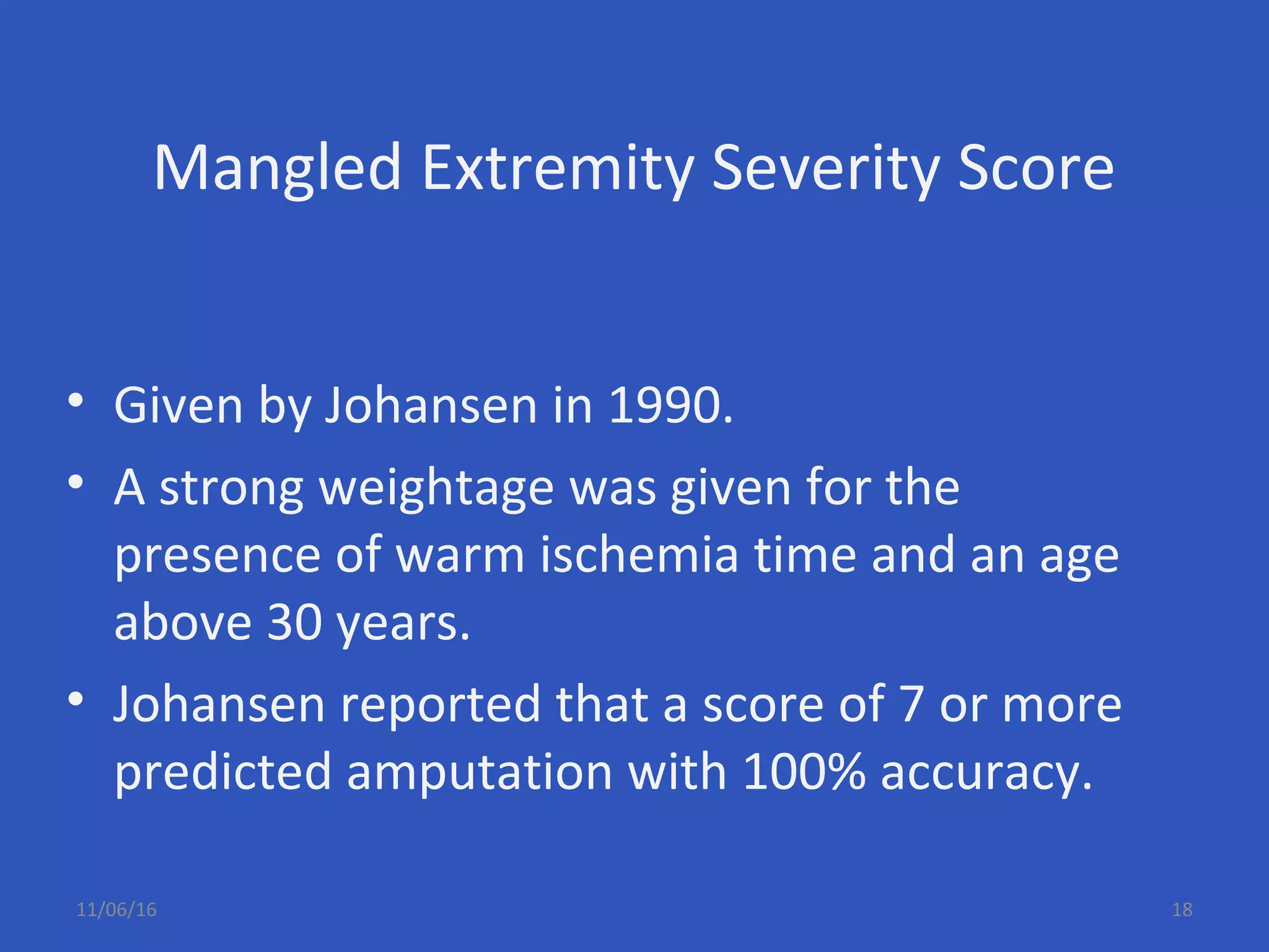 Open Fractures Classification and Management. | PPT