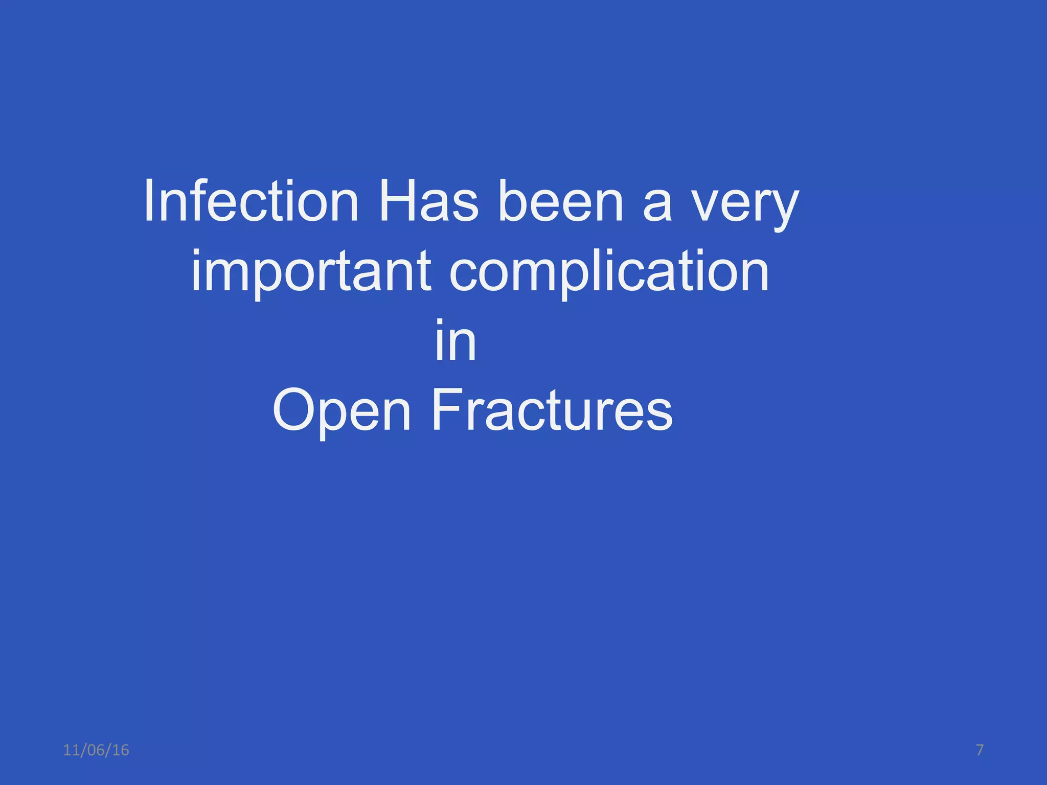 Open Fractures Classification and Management. | PPT