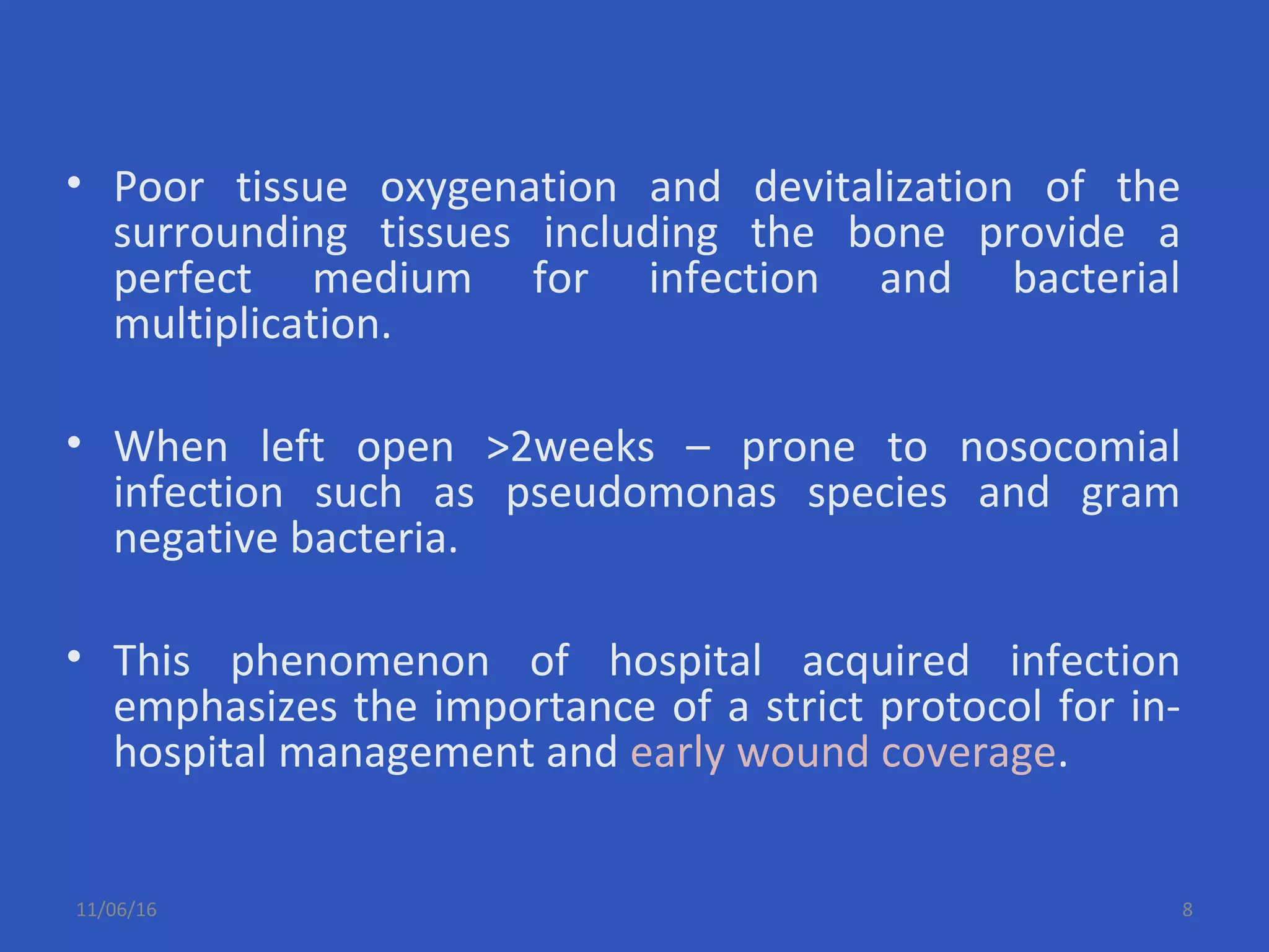 Open Fractures Classification and Management. | PPT