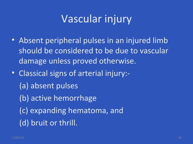Open Fractures Classification and Management. | PPT