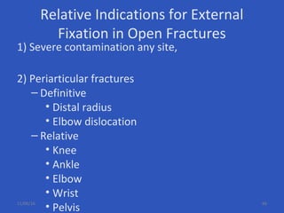 Open Fractures Classification and Management. | PPT