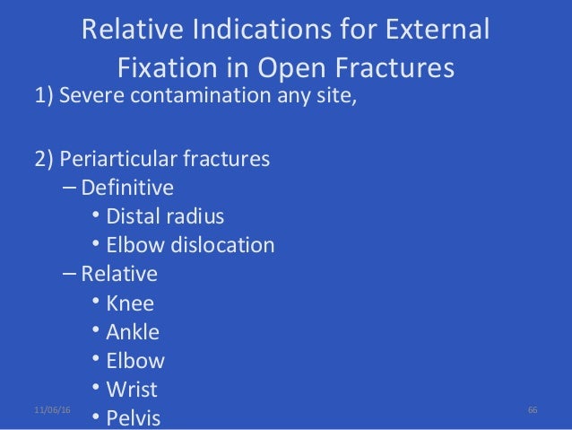 Open Fractures Classification and Management.