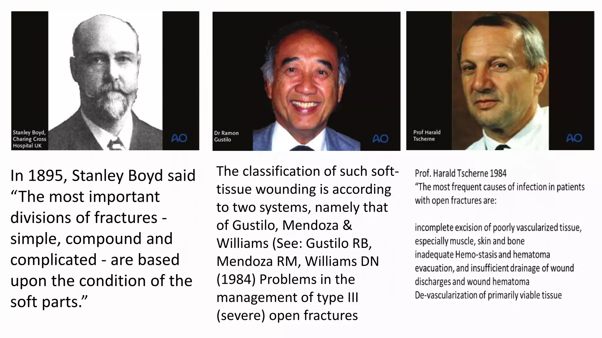 Open fractures ppt | PPTX