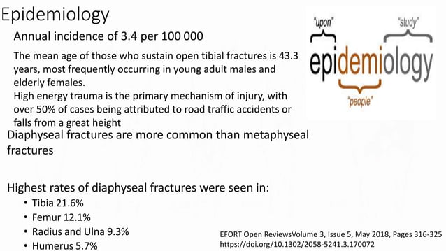 Open fractures ppt | PPTX | First Aid | Injuries