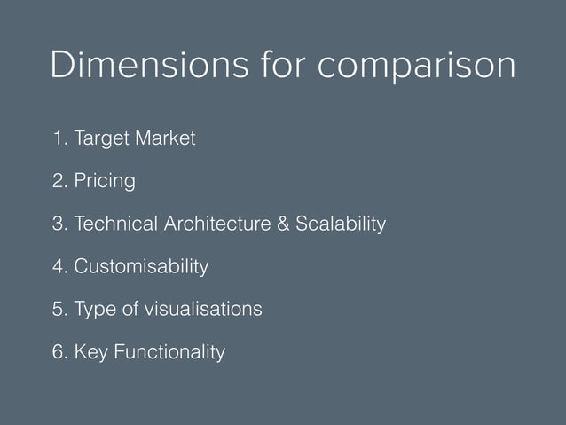 Best Web-based Data Visualization tools | PPT