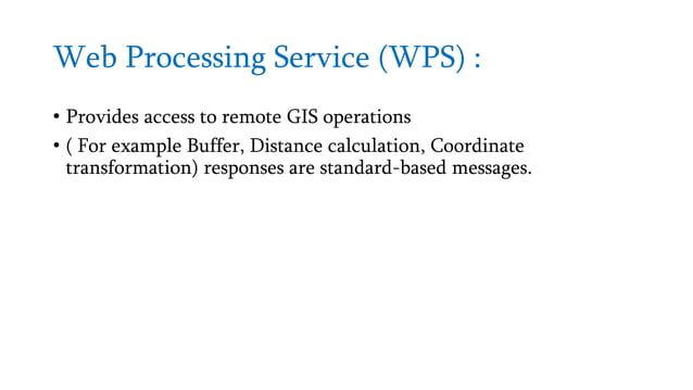 Unlocking the Power of Geospatial Data: An Introduction to the Open Geospatial Consortium | PPTX