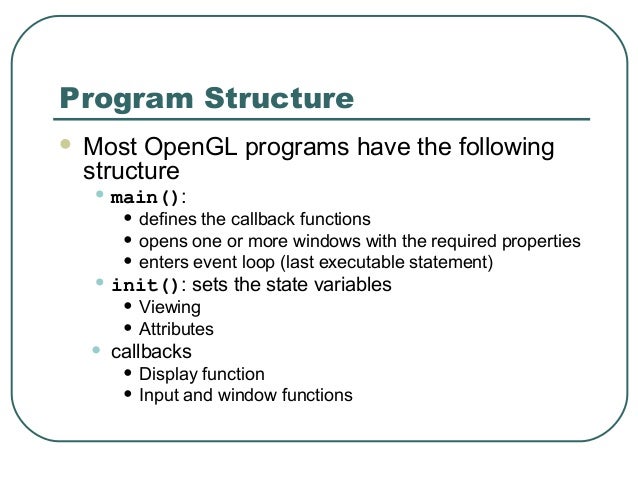 Opengl 1 
