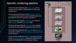 OpenGL basics | PPT