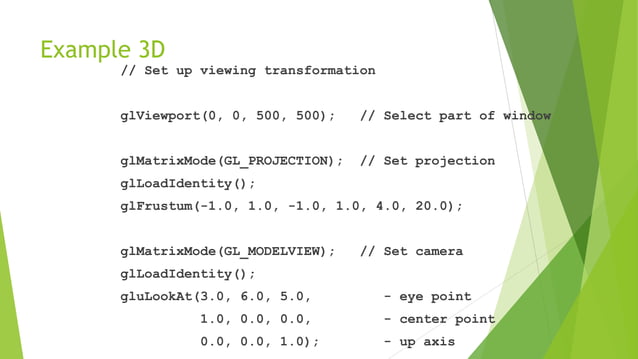 openGL basics for sample program.ppt