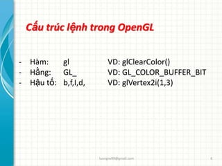Open gl introduction | PPTX