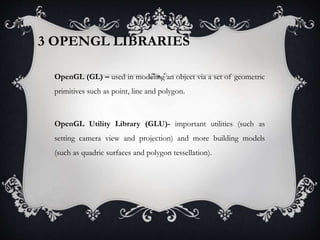 Open gl introduction | PPTX