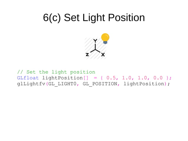 Opengl Lighting Basic | ODP