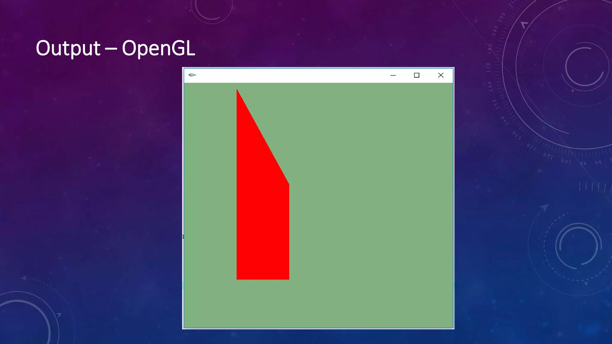 Open gl polygon code review | PPT Open gl polygon code review | PPT