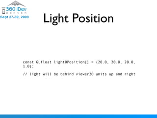 Getting Started with OpenGL ES | PPT