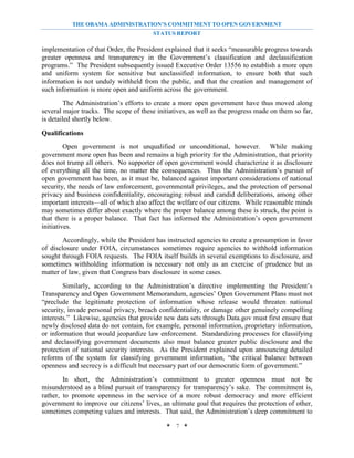 Open Government Status Report | PDF