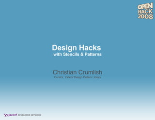 Design Hacks with Stencils & Patterns | PPT