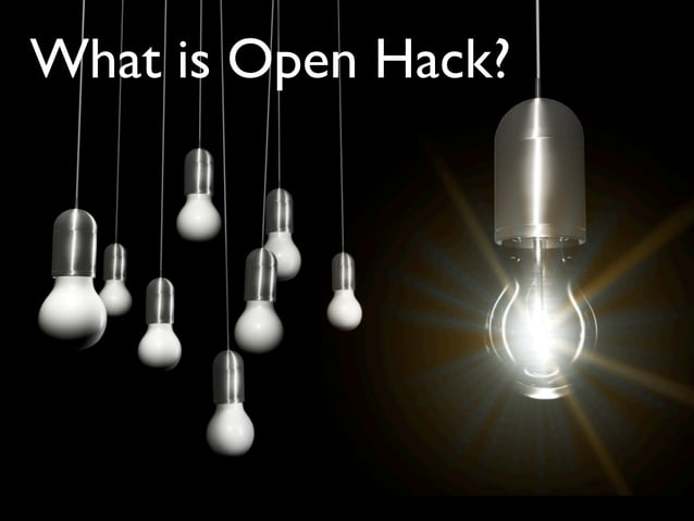 Open hackeu introductionb | PPT