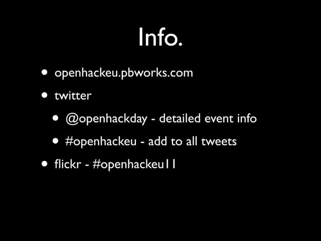 Open hackeu introductionb | KEY