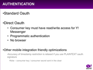 Introduction to Messenger APIs | PPTX