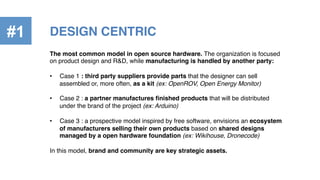 Business Models for Open Source Hardware | PDF