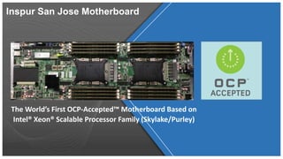 Inspur: Open Hardware in Hyperscale Datacenters | PPTX