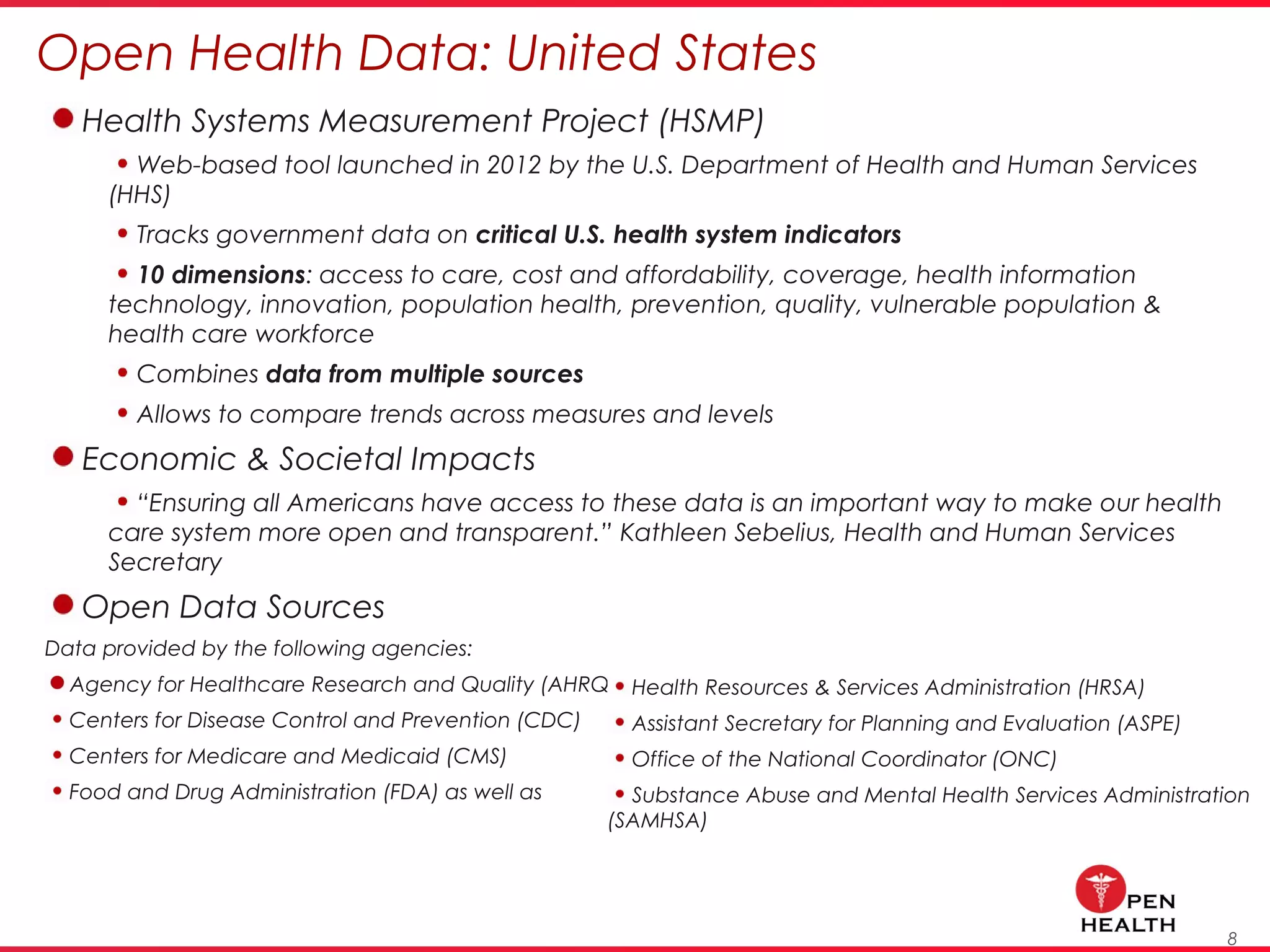 Open Health Data Qualitative Overview | PPT