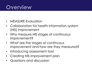 How to Assess and Continuously Improve Maturity of Health Information ...