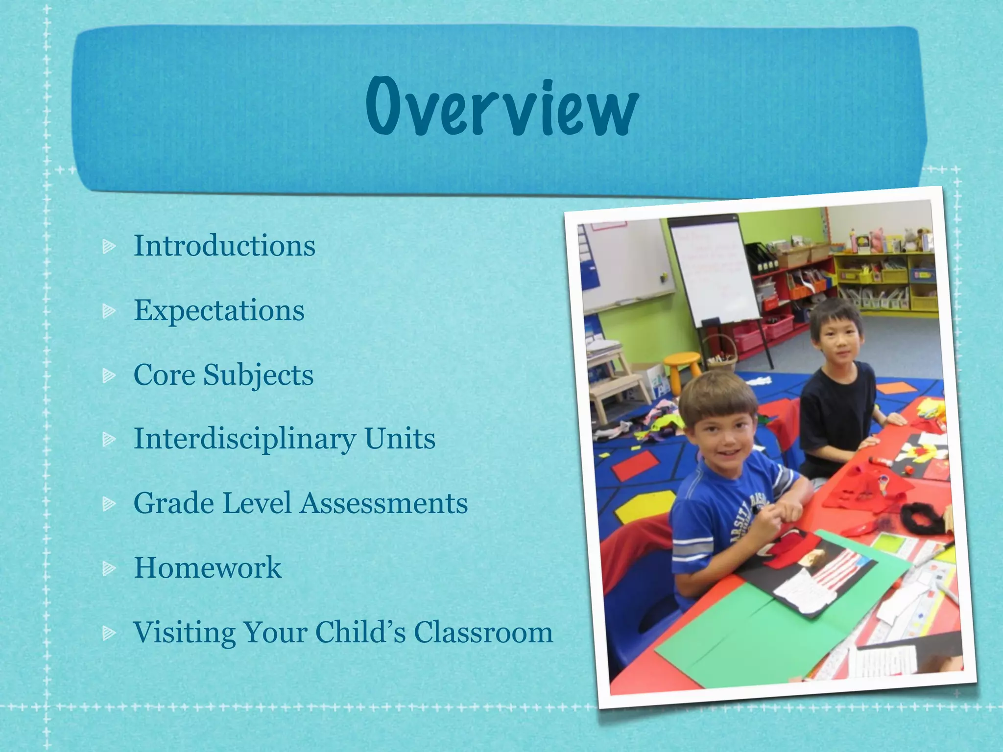 Second Grade Open House - Shanghai American School, Pudong Campus | PPT