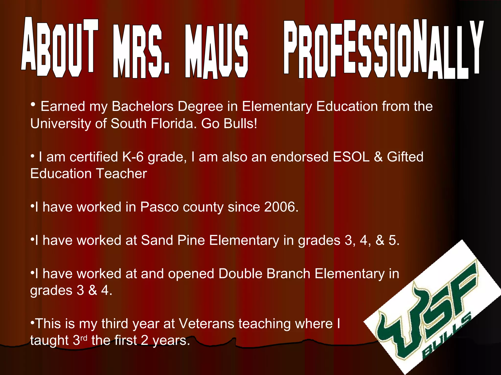 Maus Open House PowerPoint | PPT