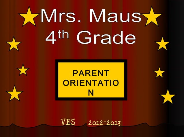 Maus Open House PowerPoint | PPT