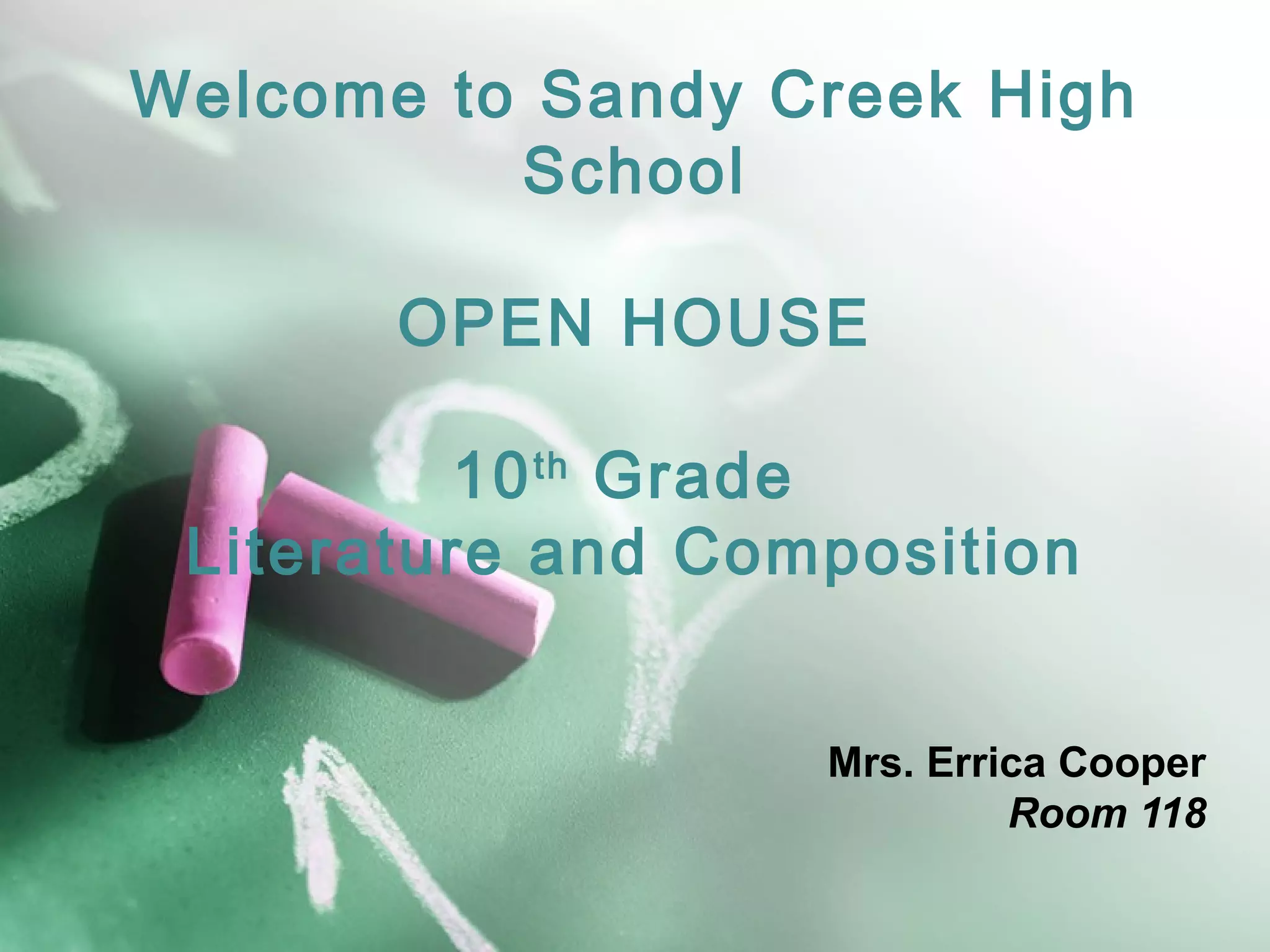 Open house orientation | PPT