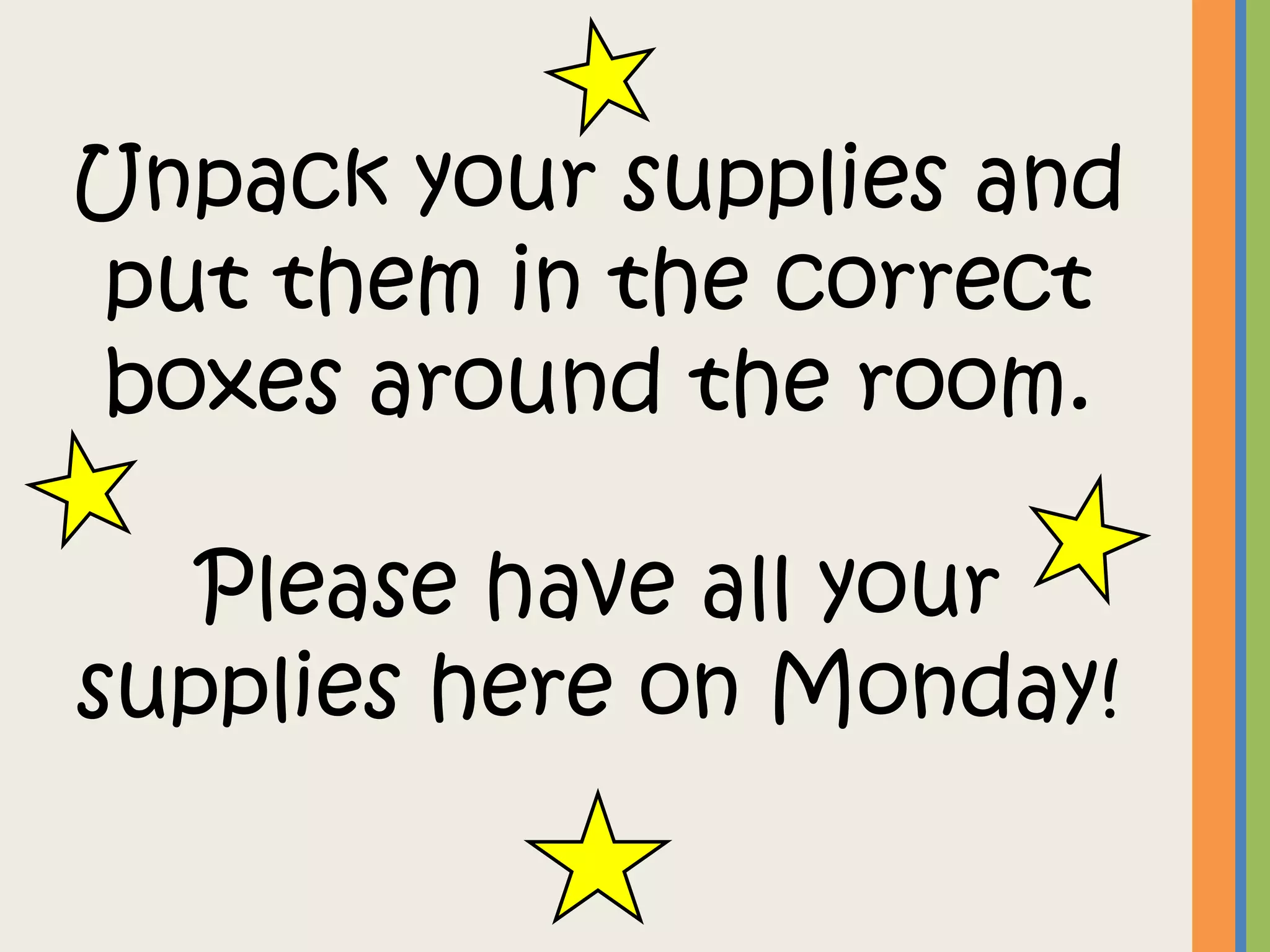 Open House Power Point | PPT