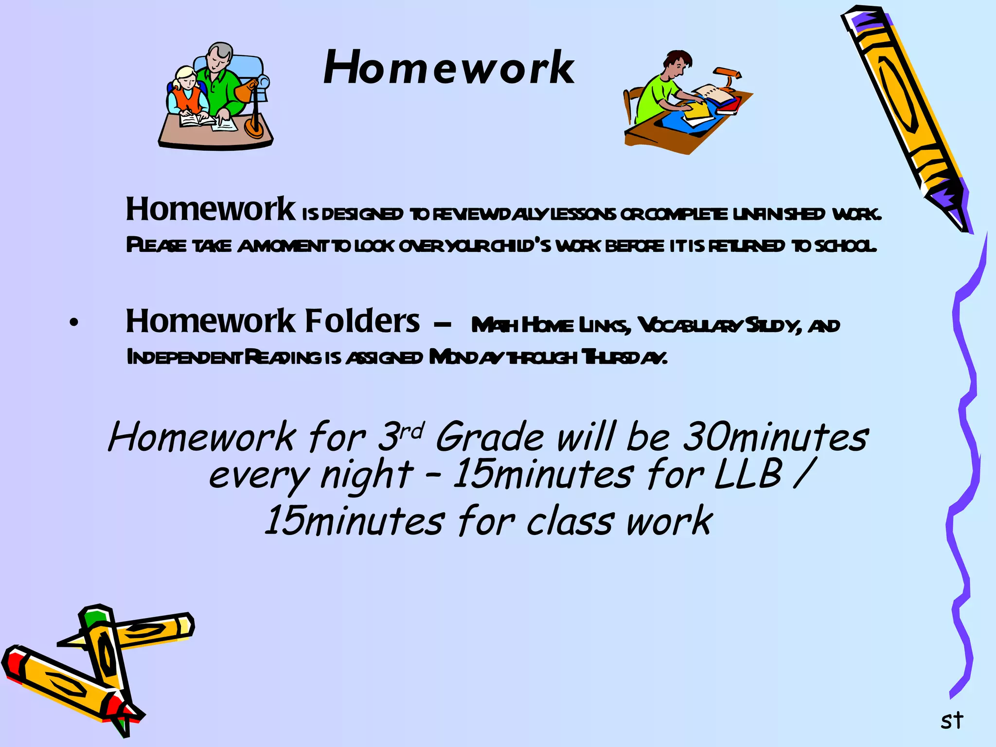 Open house Grade 3 | PPT