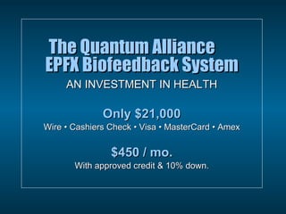 EPFX Presentation | PPT