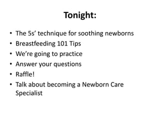 Swaddle like a Champion: A Class on the Happiest Baby on the Block 5s ...