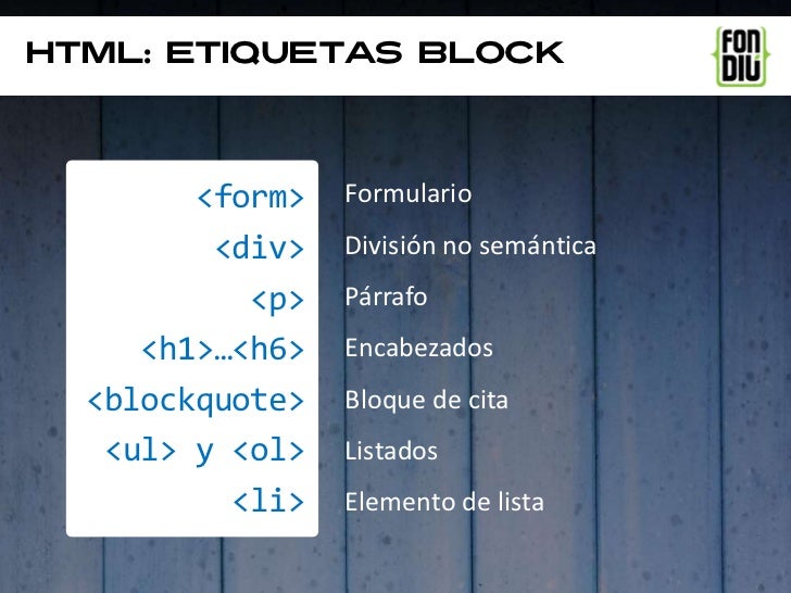 Curso HTML y CSS, parte 1 Curso HTML y CSS, parte 1