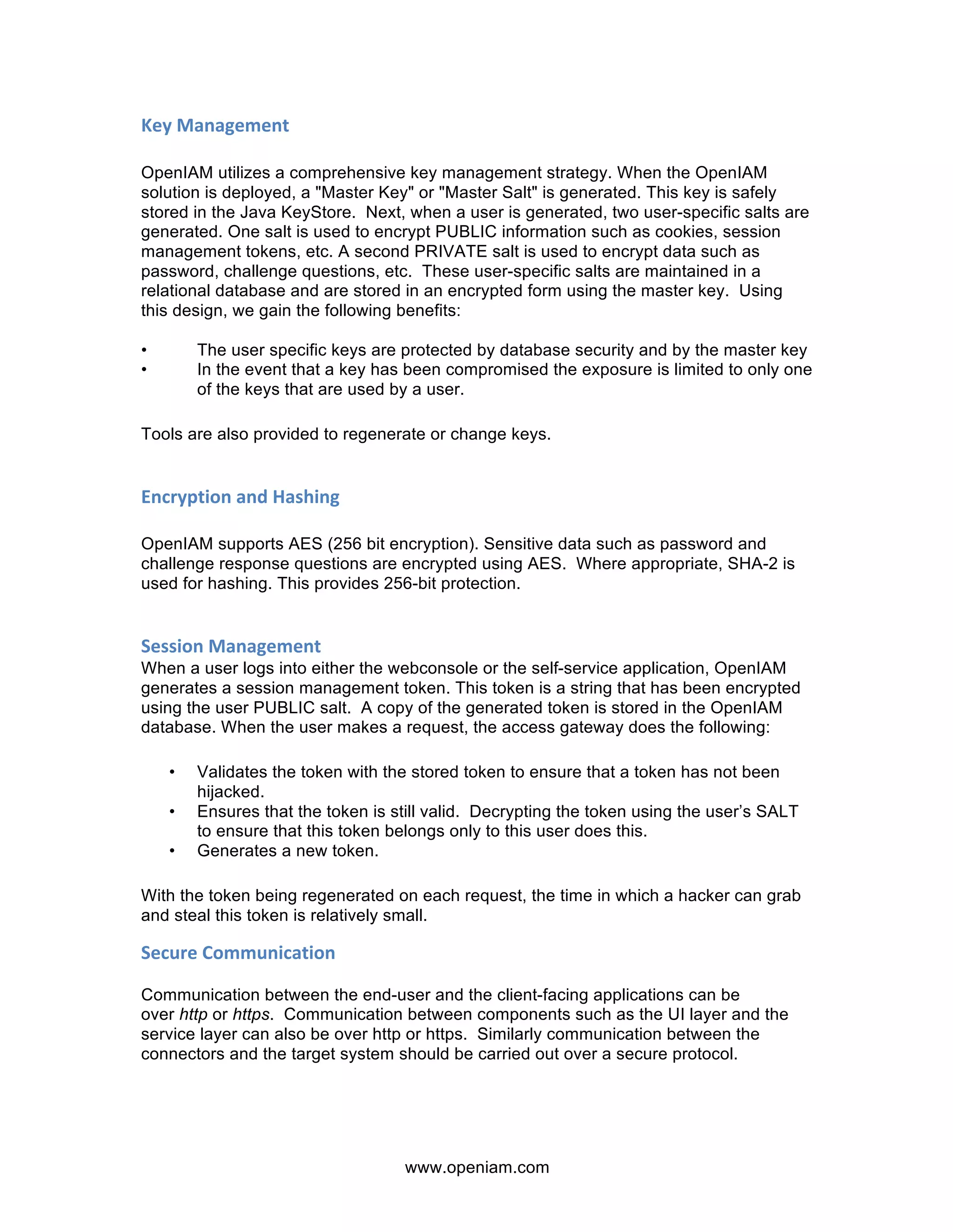 Open iam technicalarchitecture-v3-a | PDF