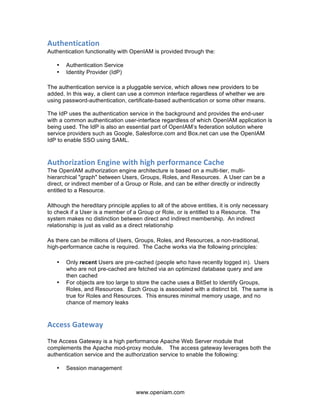 Open iam technicalarchitecture-v3-a | PDF