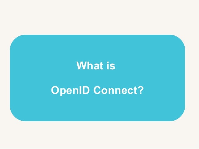 Openid Connect Openid Connect