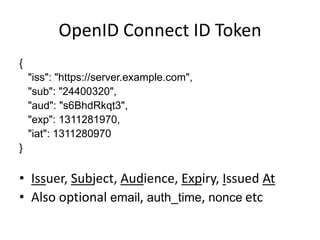 OpenID Connect: An Overview | PPTX